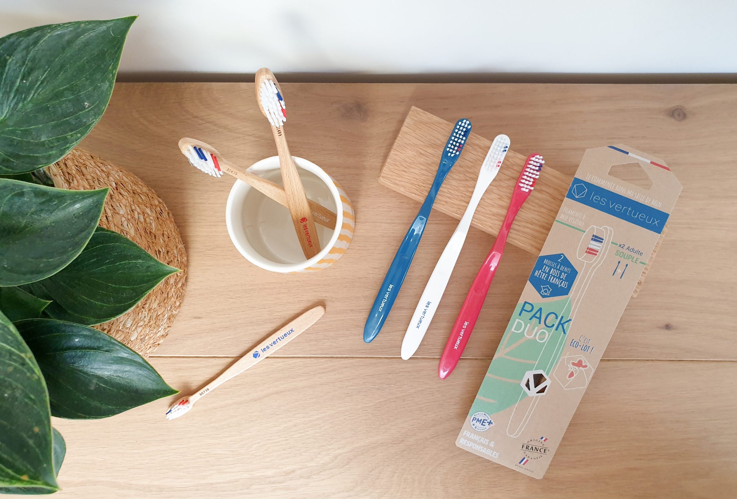 Mag' in France | Beauté | Les Vertueux, les brosses à dents françaises ...